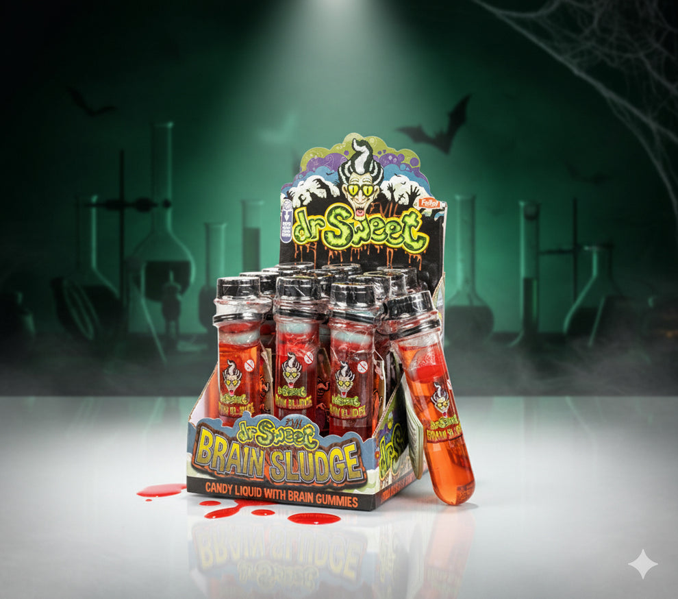 Dr. Sweet Evil Brain Sludge - Griezelige Hersenen Snoep | Lekker Droppie