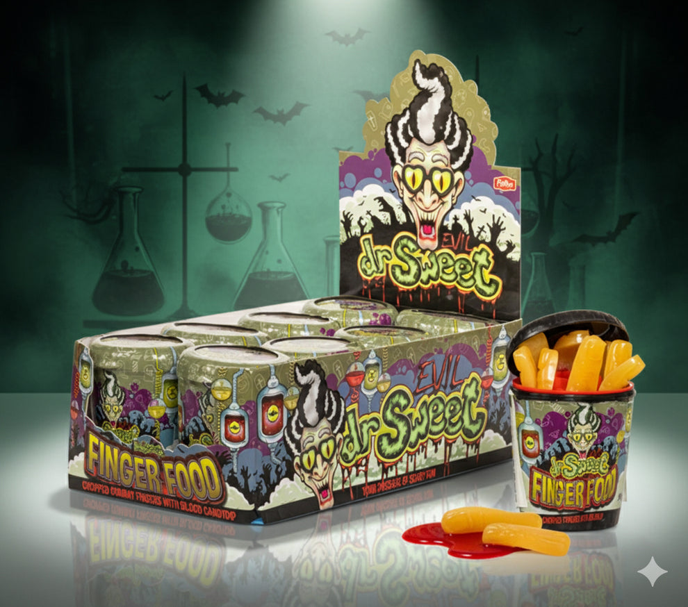 Dr. Sweet Evil Finger Food - Griezelige Halloween Vingers | Lekker Droppie